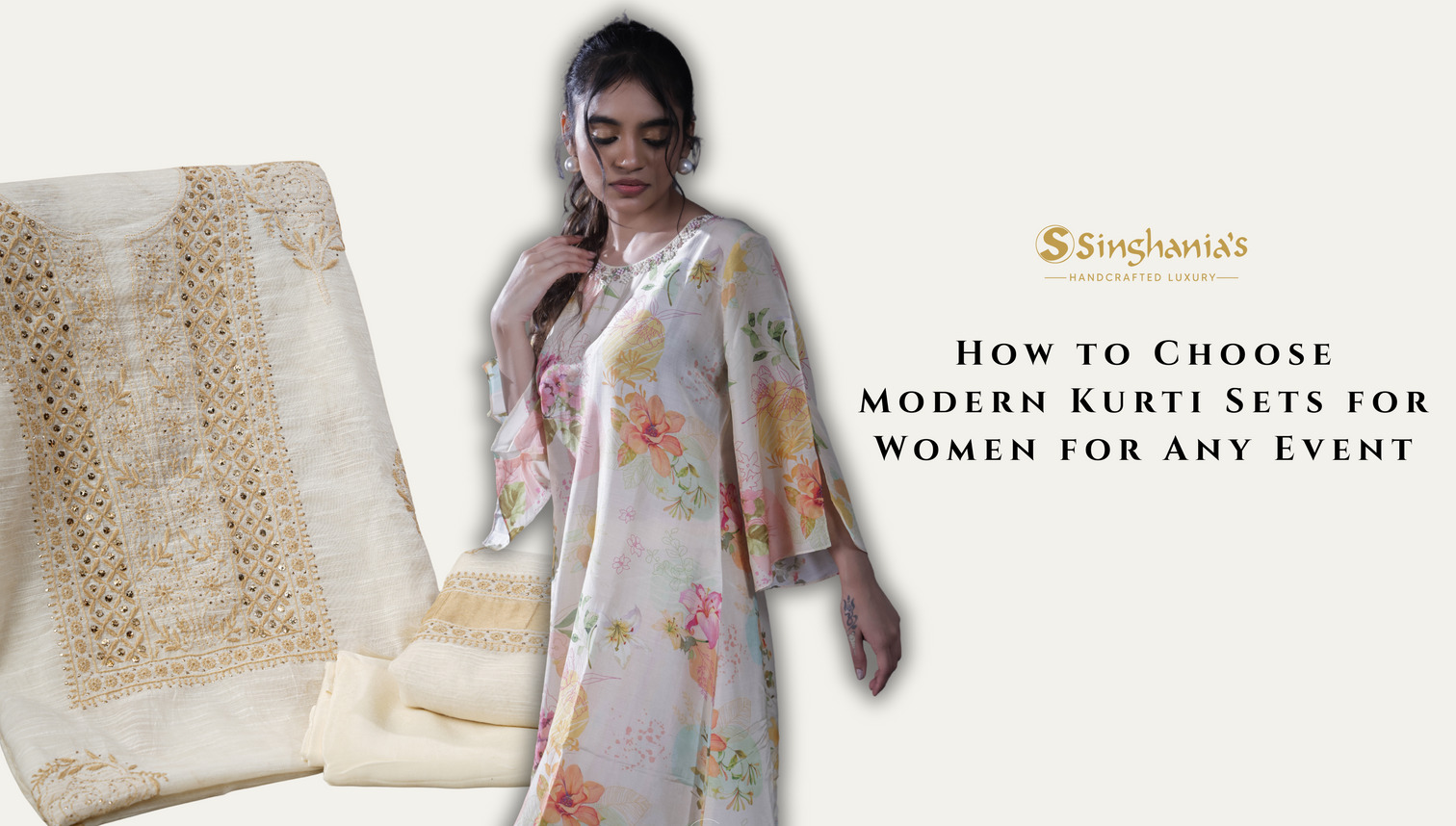 How to Choose Modern Kurti Sets for Women for Any Event – Singhania's