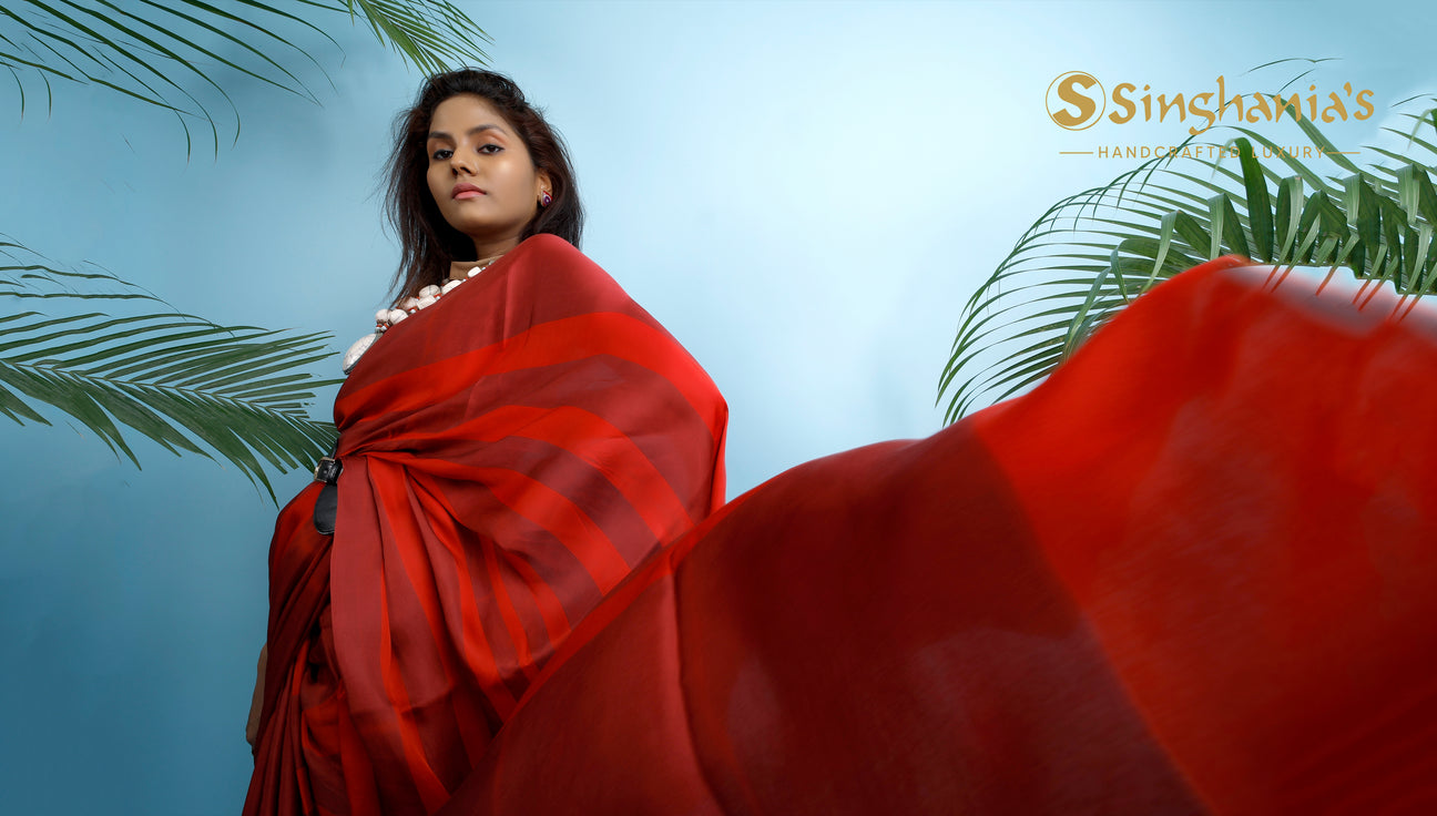 Satin Sarees: Material, Weaves, and Styling Tips – Singhania's