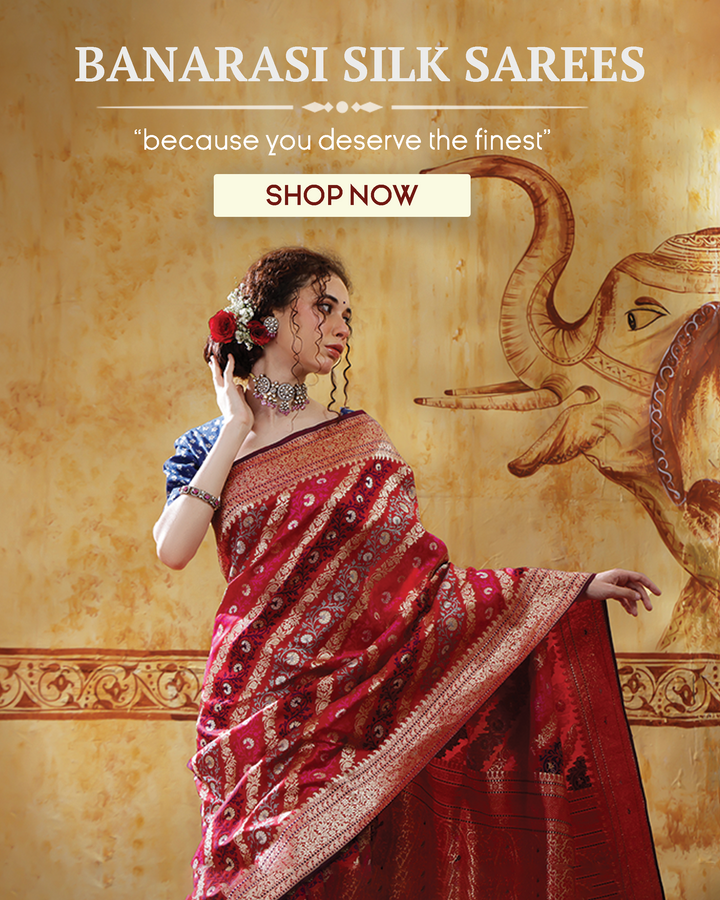 Shop Luxurious Designer Sarees Online In India | Singhania's